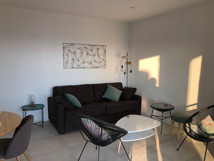 Charmant T2,calme,vue Mer,gde Terrasse,parking - Carnoux-en-Provence