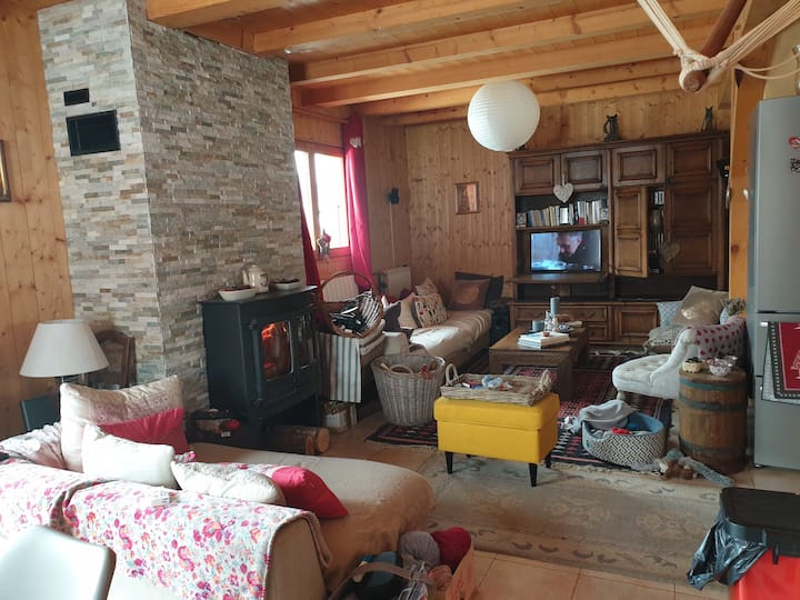 Chalet Avec Vue  Imprenable Sur Massif Des Aravis - Sallanches