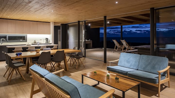 Casa De Playa Ecológica Huentelauquén. - Chile