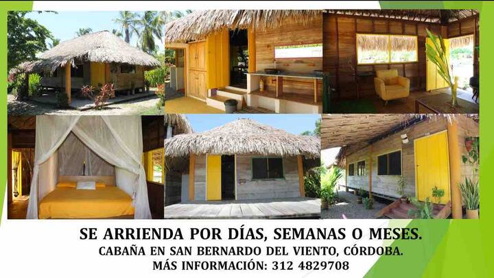 Confortable Y Tranquilizante Cabaña De Verano - San Bernardo Del Viento