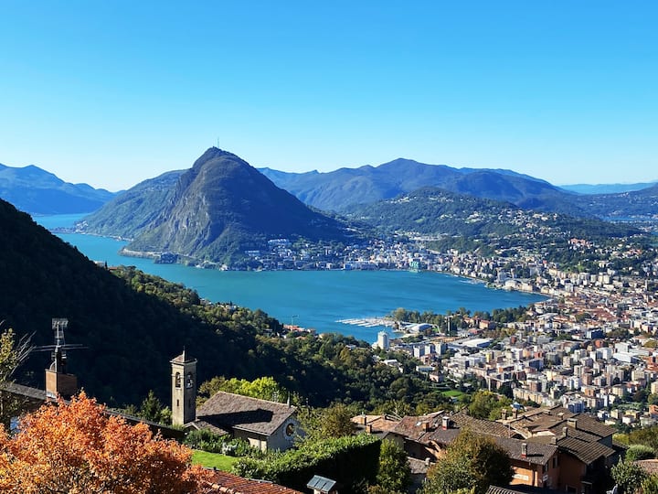 Ein Ort Mit Einer Atemberaubenden Aussicht - Lugano