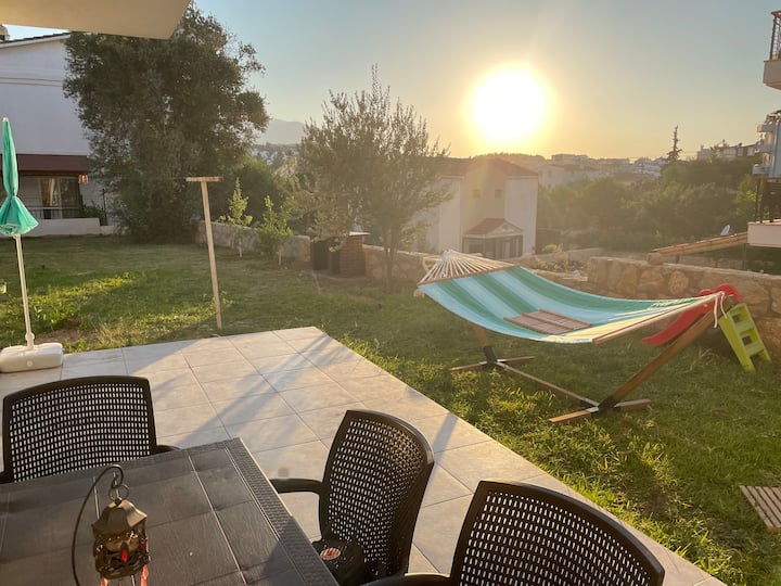 D&d Ev - Modern Bahçeli ÖZel Girişli Yazlık - Datça