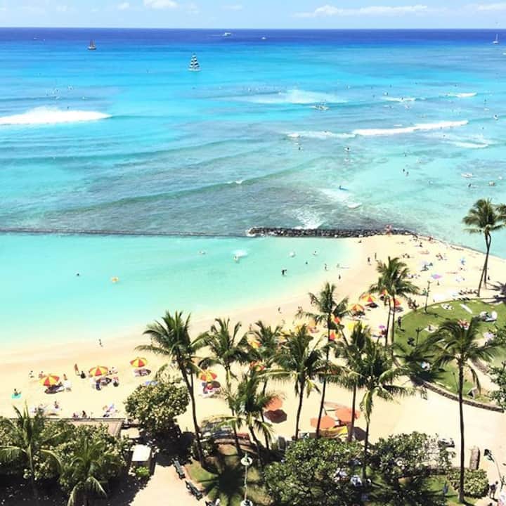 1 Full Size Bedroom Condo In Waikiki Beach 2 Min! - Hawaï