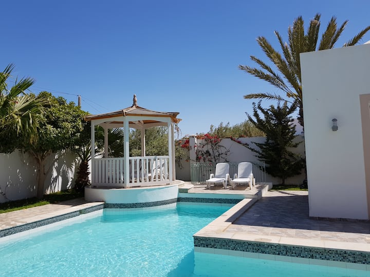 Villa Marina Haut De Gamme, Piscine Sans Vis à Vis - Djerba