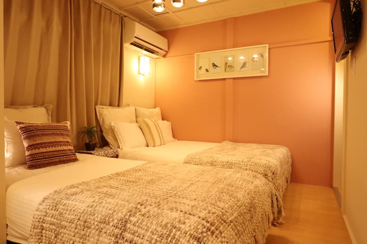 なんば駅徒歩8分☆初・別館301 - Osaka, Japan