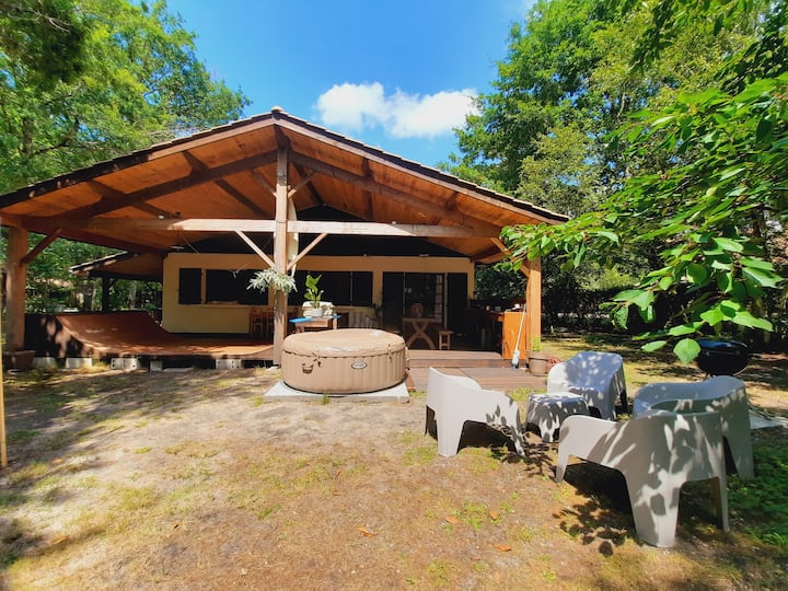 "La Marina" Maison Familiale à Deux Pas Du Lac - Gironde