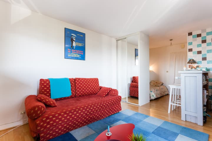 Studio Centre-ville Wifi 200m Plage - Blonville-sur-Mer
