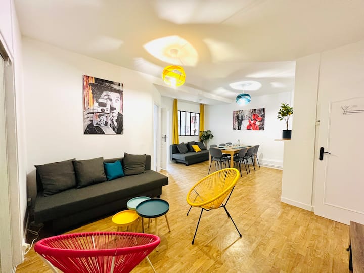 The Artist|3 Chambres|hyper Centre |Special Groupe - Bourges