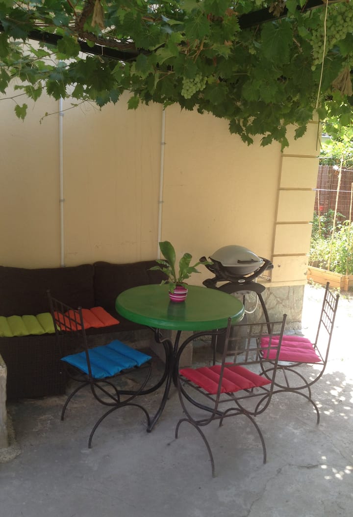 Appt Rez De Jardin Avec Terrasse Ombragée - Bastia