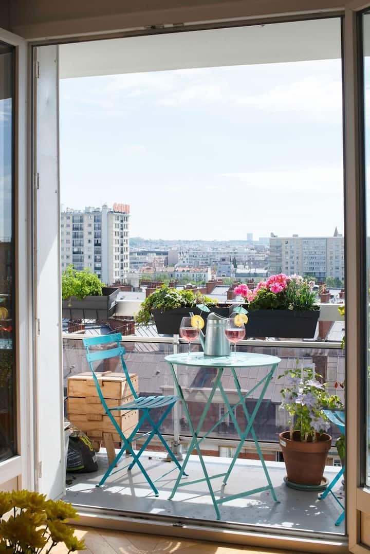 Appartement T4 Métro Ligne 1 - Paris