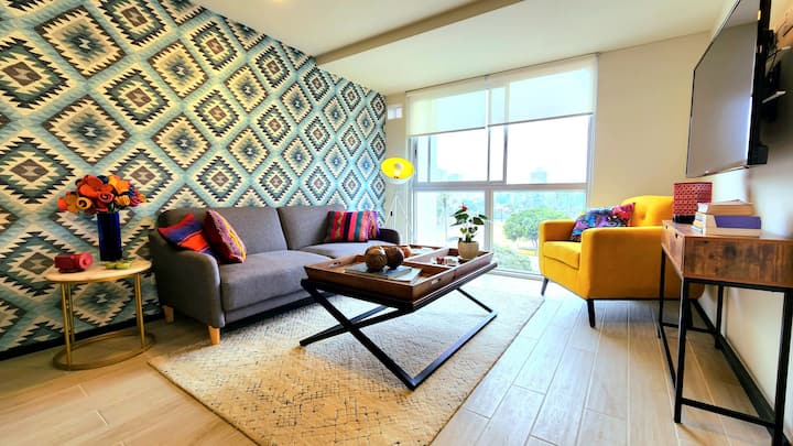 Stylish Apt Art District Of Barranco! Pool/hot Tub - Lima