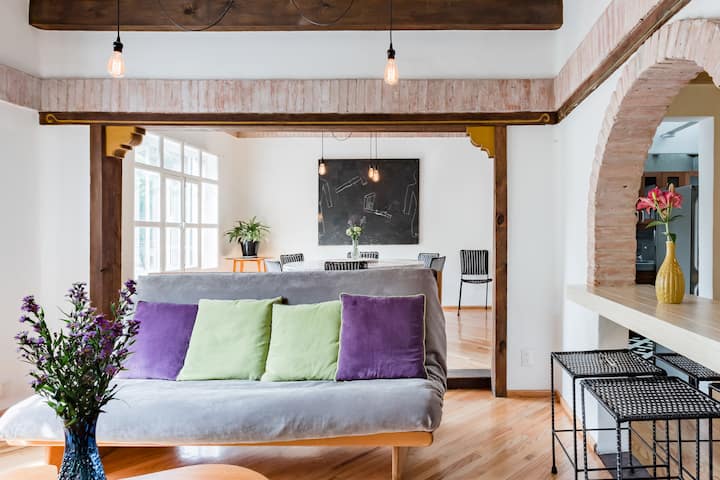 Chaleureux Appartement, 3 Chambres, à La Condesa - Mexico