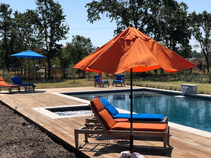 Wine Country W/ Huge Pool, Hot Tub & Amazing Views - Sebastopol, CA