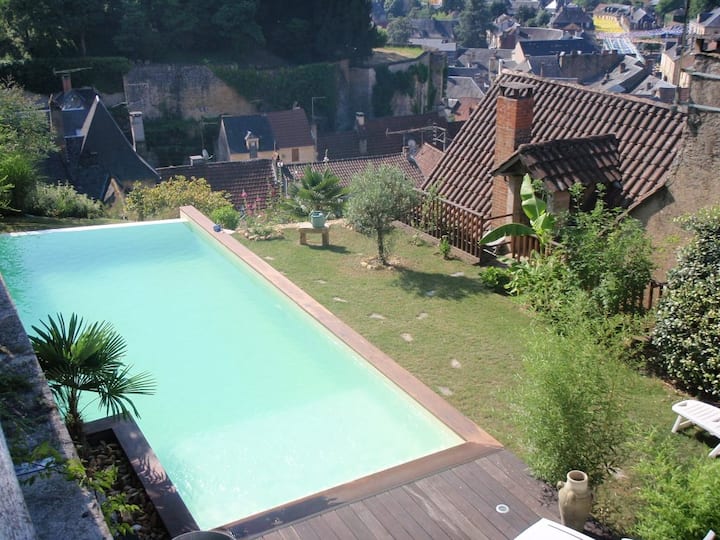 Gite 4* Piscine Débordement Lascaux - Montignac