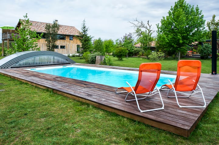 Bergerie Spa Piscine Proche Océan - Morcenx