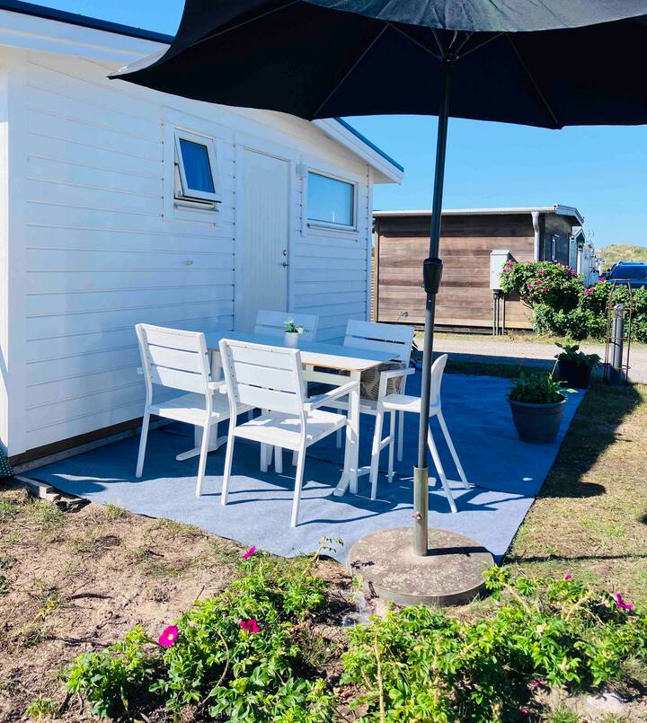 Modern Stuga För 5, Skrea Strand - Falkenberg