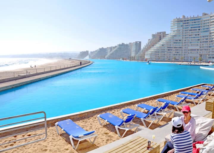 Departamento En Condominio San Alfonso Del Mar - Algarrobo