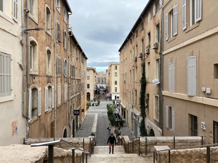 Appartement Cœur Du Centre Ville, Vieux Port - Marseille