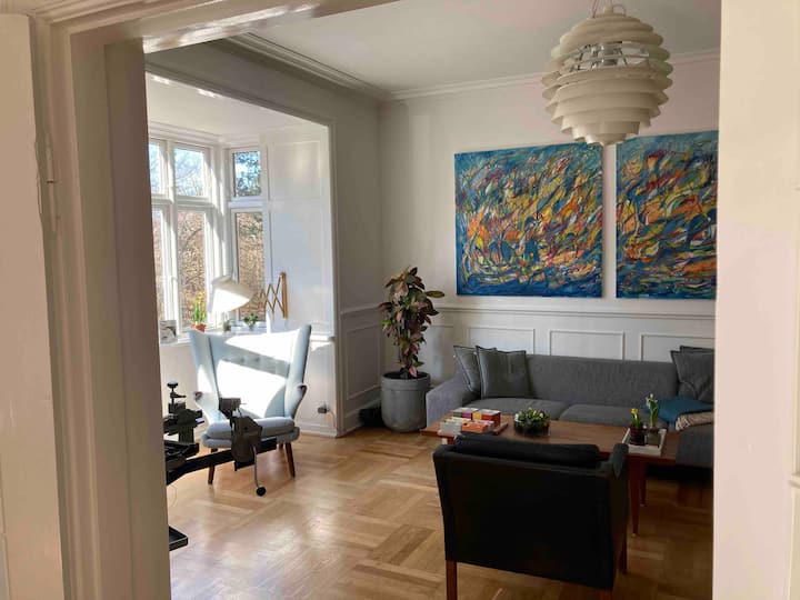 Skøn Stor Lejlighed På Frederiksberg, - Copenaghen