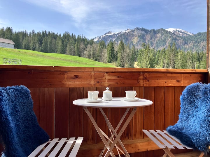 Ferienwohnung Krähenberg Am Rande Der Wildnis - Kleinwalsertal