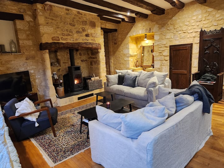 Belle Maison à Domme Avec Parking Réservé Gratuit - Domme