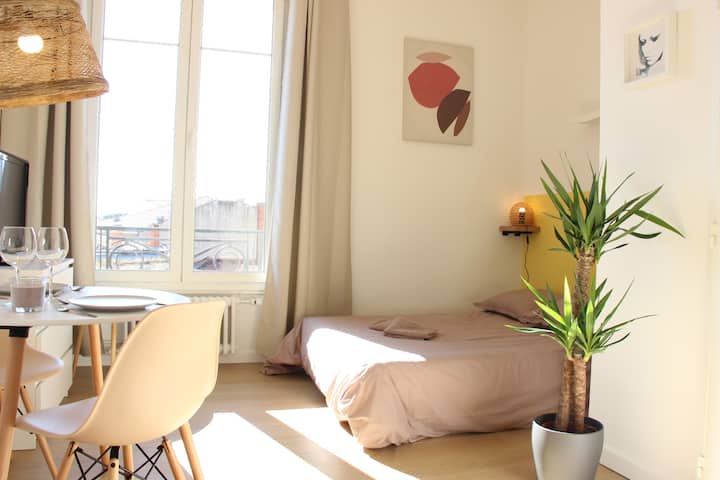 Joli Studio Montpellier Centre - Tram Gare/plages - Montpellier