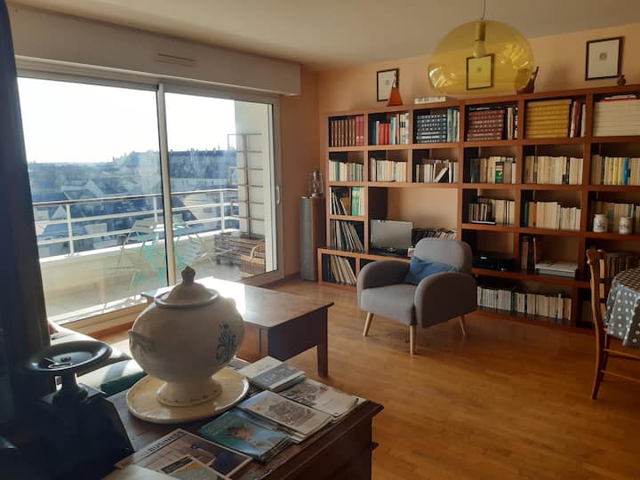 Bel Et Grand Appartement, Terrasse - Nantes