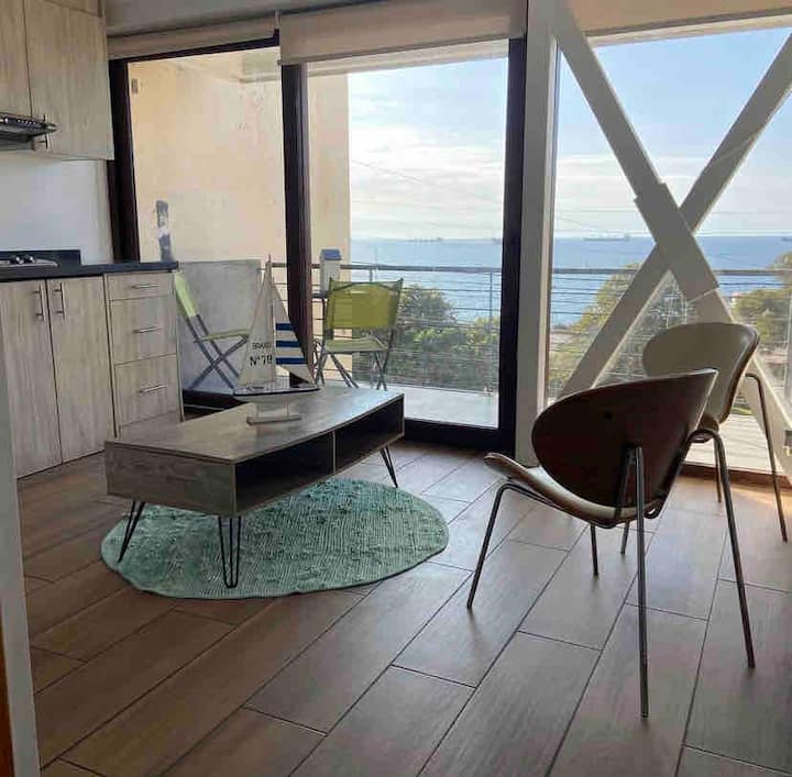 Lindo Dpto Con Vista Al Mar - Valparaíso