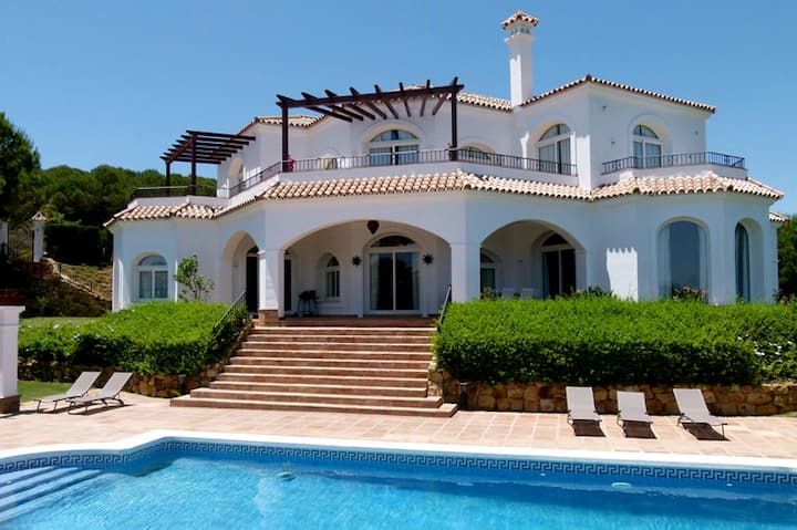Luxury Villa With Golf & Sea Views - San Roque