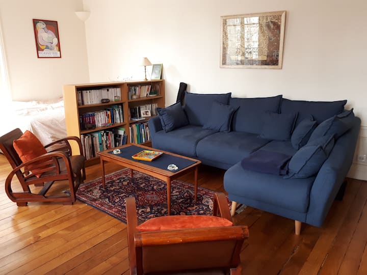 Appartement Hausmannien Adorable, Plein Sud. - Paris