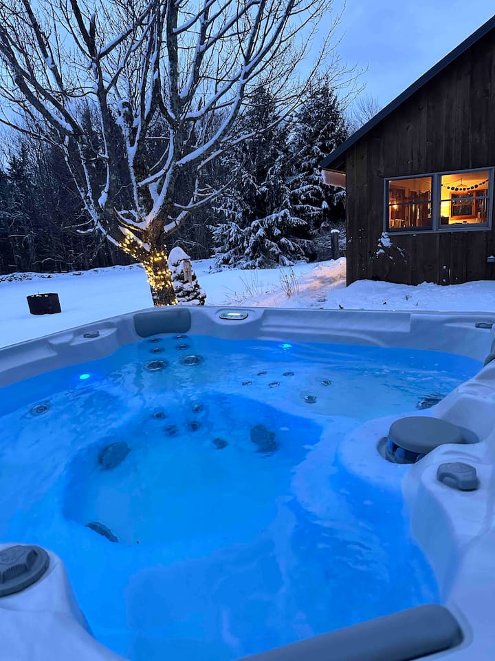 Secluded Ski Cabin W/ Chefs Kitchen & Hot Tub! - Fleischmanns, NY