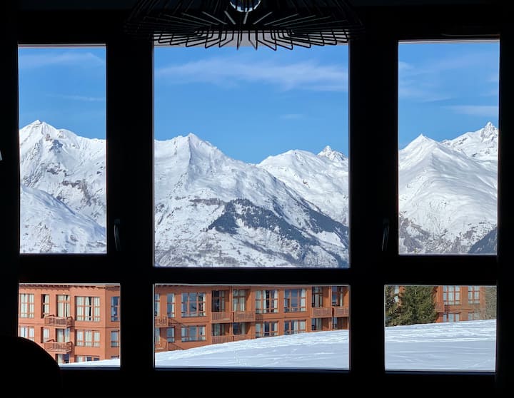 Arc 1800 Superbe Duplex 100m2 Mont Blanc Skis Pied - France
