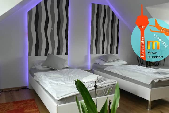 Nice Room Close To Airport+fair - Düsseldorf