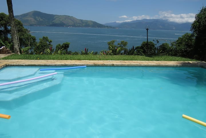 House In Atlantic Jungle Facing Sea - Angra dos Reis