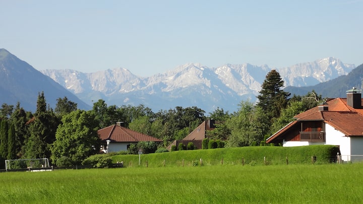 Bergfrühling-geräumige Ferienwohnung Im Grünen - Seehausen am Staffelsee