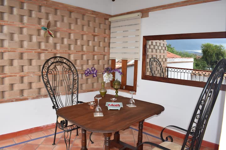 Appartement Suite Tulipes, Florita + Balcon - Villa de Leyva