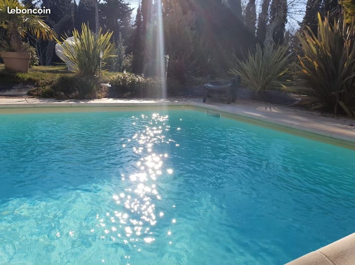 Havre De Paix, Terrain De Pétanque, Piscine Au Sel - 카르카손