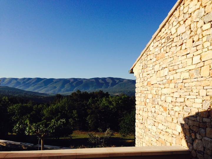 Luberon Mas En Pleine Nature - Rustrel