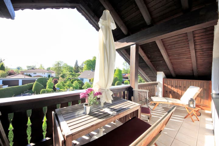 Stay Modern - Balcony And Nice View - Feldafing