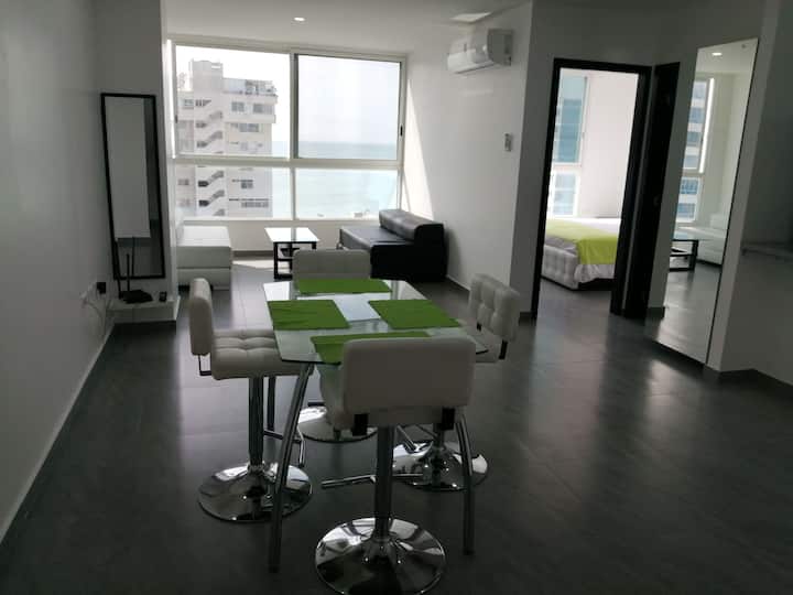 Disfruta Tus Vacaciones En Esta Hermosa Suit Piso9 - Salinas