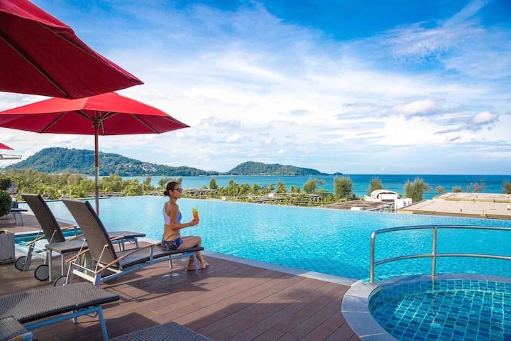 Beachfront 1 Deluxe Br Luxury Pool Patong Phuket - Patong Beach