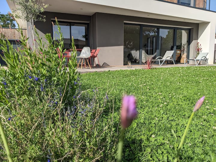 Maison D'architecte Climatisée Avec Spa - Toulouse