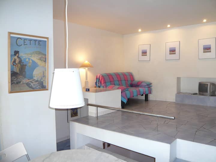 Rez De Chaussée Mairie Sète Centre, Souplex 35 M2 - Sète