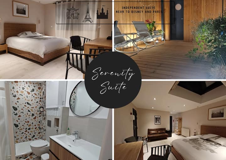 Serenity Independent Suite Near To Disney & Paris - Marne-la-Vallée