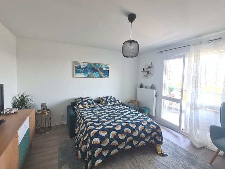Chambre Privée Proche Parc Tête D'or - Villeurbanne