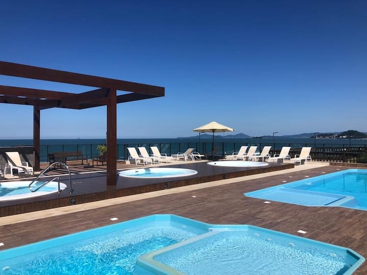 Apt Pé Na Areia Sacada Estendida - Barra Velha