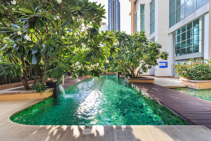 40sqm Studio, A Step From Bts, Close To Icon Saim - Bangkok