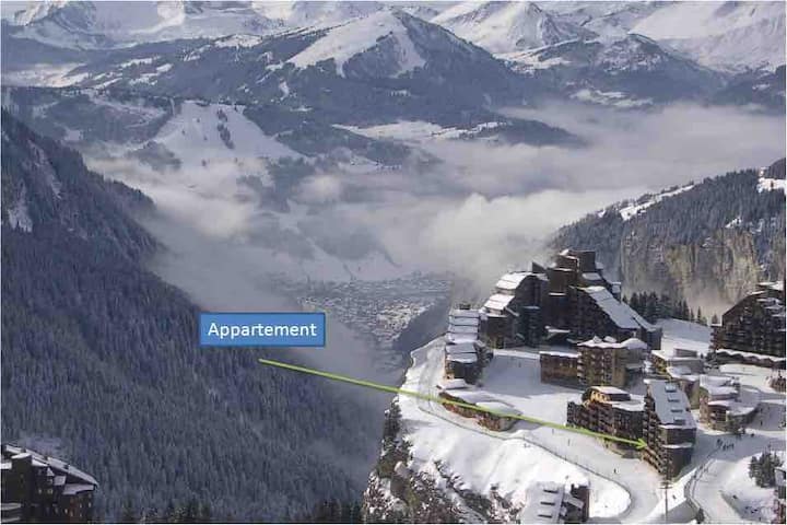 Appart 4p Quartier Falaise Skis Aux Pieds - Avoriaz