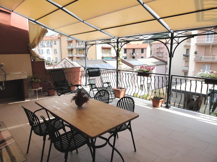 La Lampara, Casa Con Grande Terrazza Vivibile - Sestri Levante