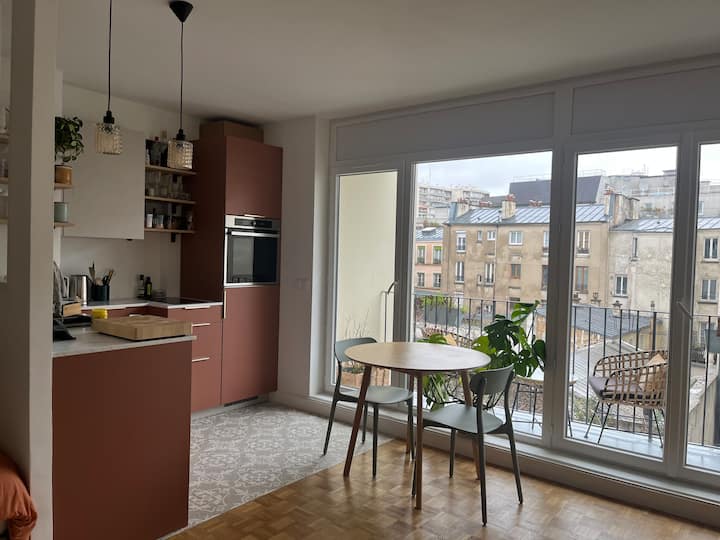 Confortable Studio Canal St Martin - Paris